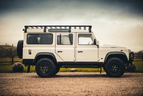 Custom Land Rover Defender for sale | Blizzard | Restoration by Arkonik