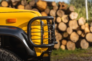 Custom LHD Land Rover Defender | Battery Tender | Restoration by Arkonik