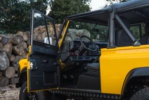 Custom LHD Land Rover Defender | Battery Tender | Restoration by Arkonik