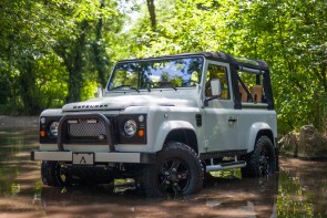 Custom Land Rover Defender for sale | Sprite | Restoration by Arkonik