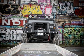 Custom Land Rover Defender | Black Hawk | Restoration by Arkonik