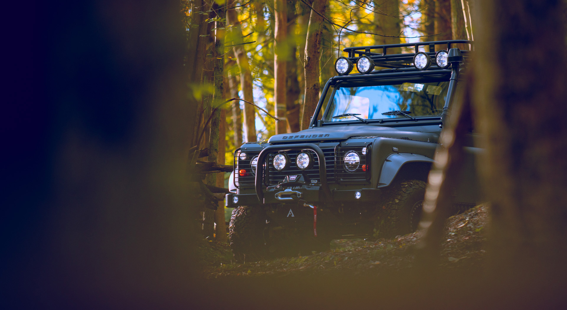 Custom Land Rover Defender for sale | Phantom | Restoration by Arkonik