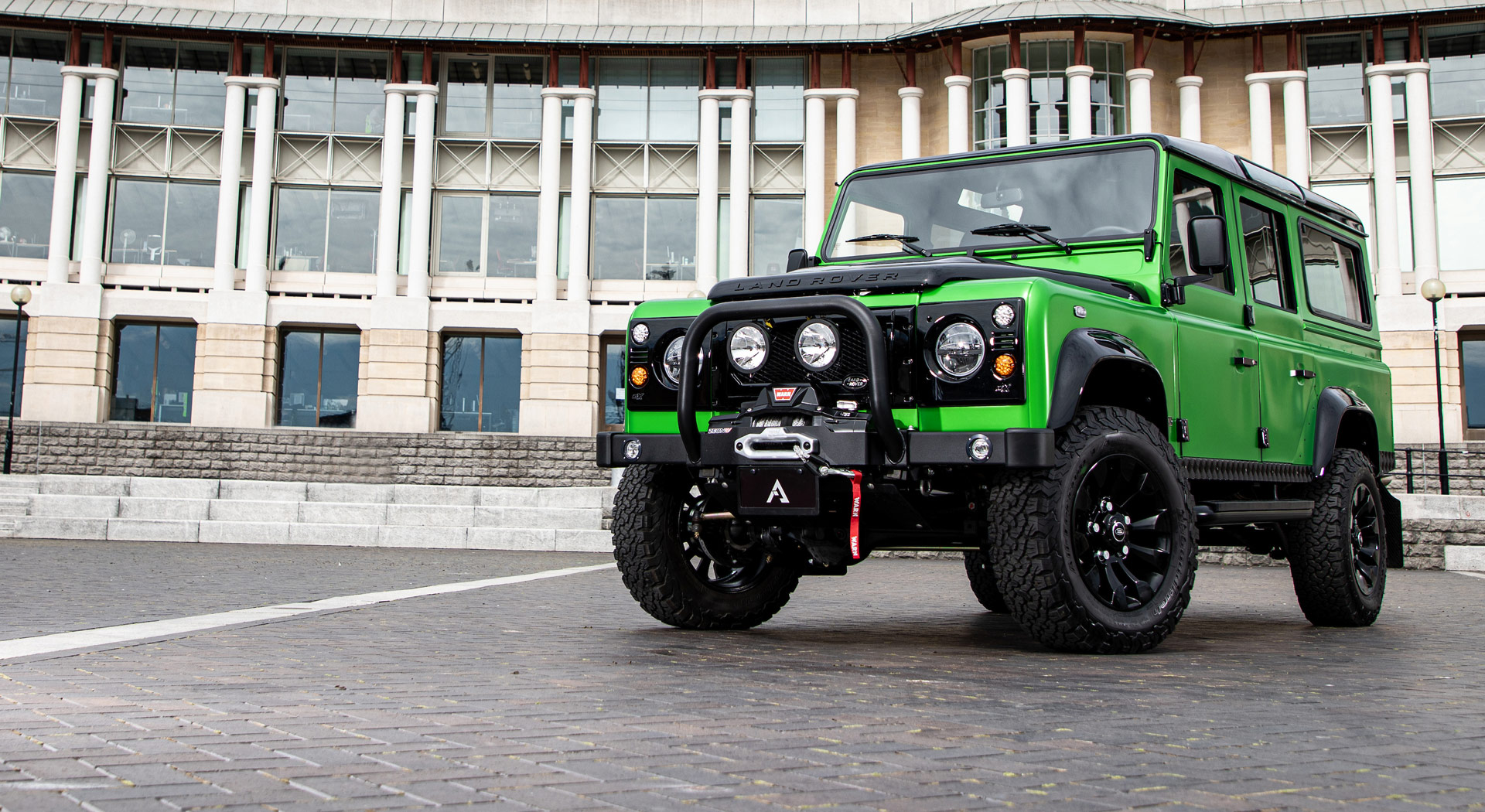 Custom Land Rover Defender for sale | Volt | Restoration by Arkonik
