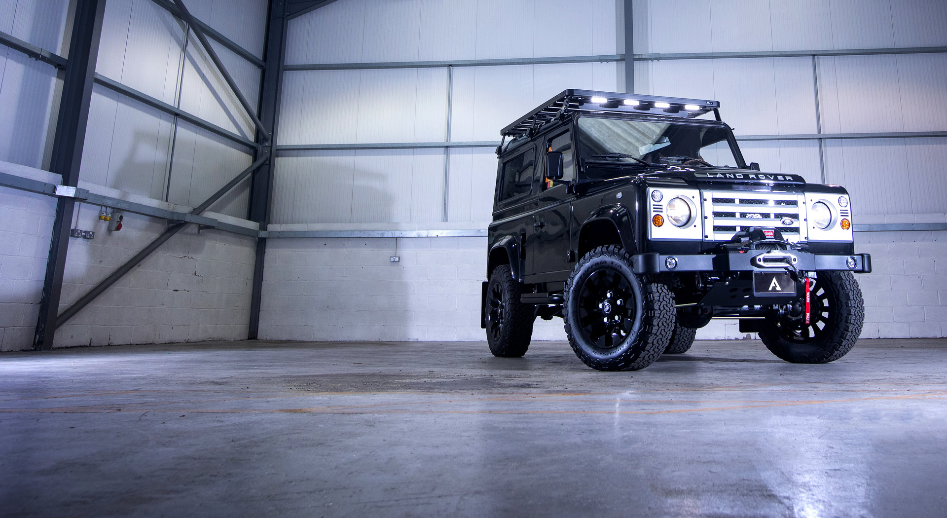 Custom Land Rover Defender for sale | Stealth | Restoration by Arkonik