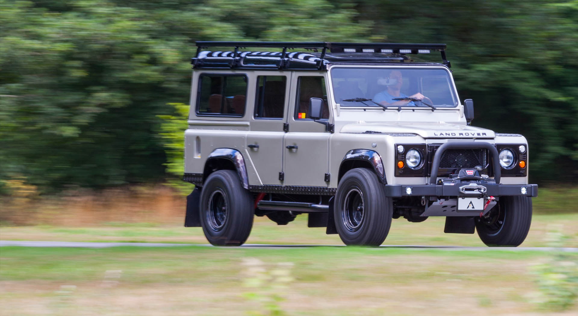 Custom Land Rover Defender | Woodsman | Restoration by Arkonik