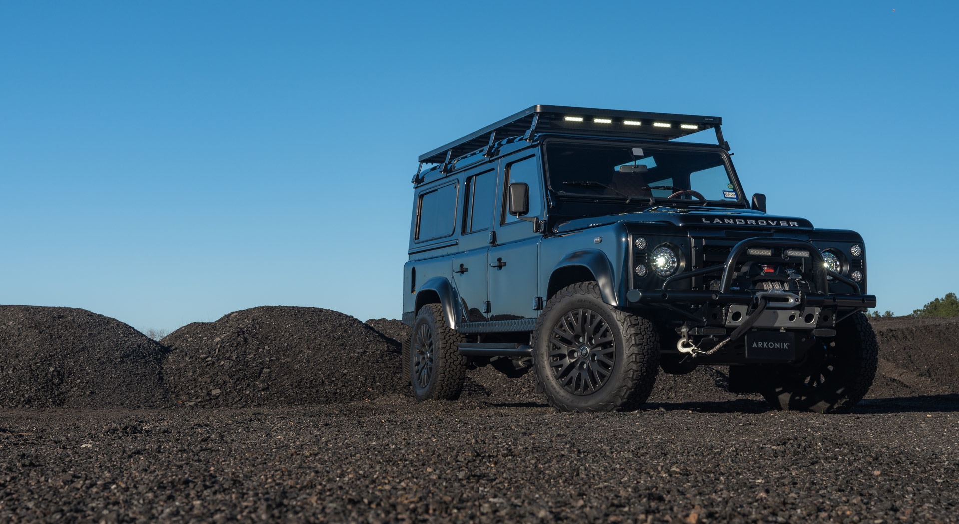 Custom Land Rover Defender for sale | Gravity | Restoration by Arkonik