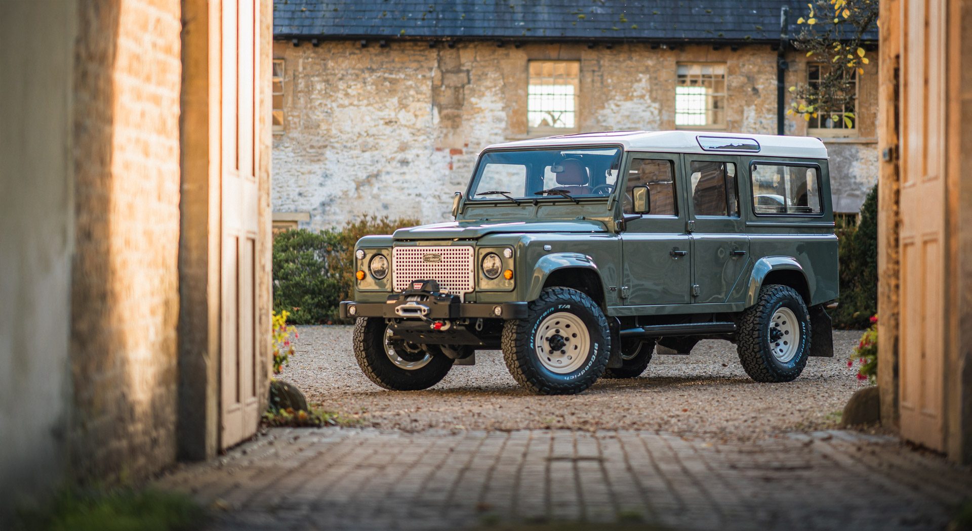 Custom LHD Land Rover Defender | Florence | Restoration by Arkonik