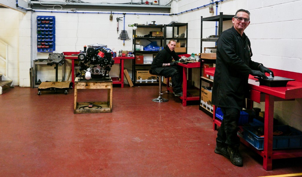 Engine Department Expansion now Complete